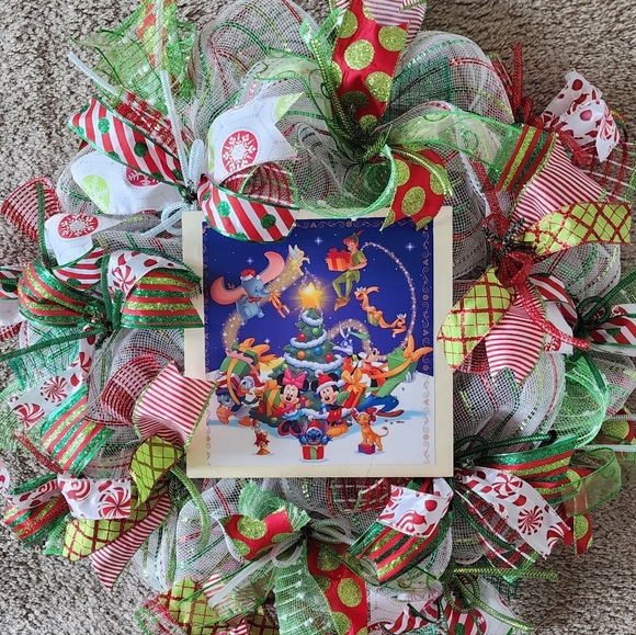 Holiday | Mickey And Friends Wreath Disney Wreath | Poshmark